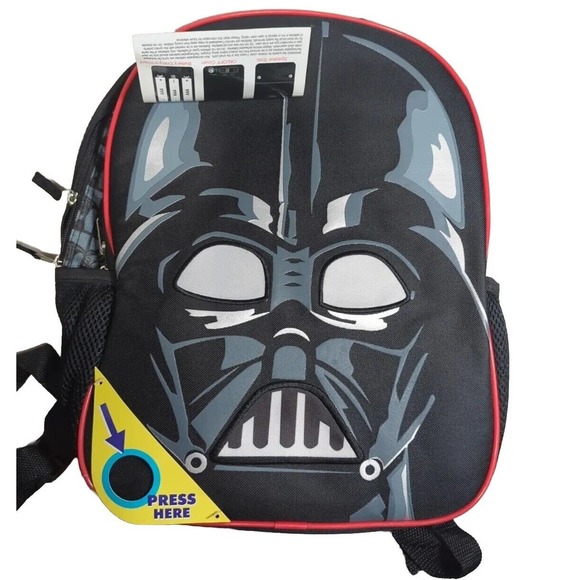 Star Wars | Accessories | Darth Vader Backpack Starwars Talking | Poshmark
